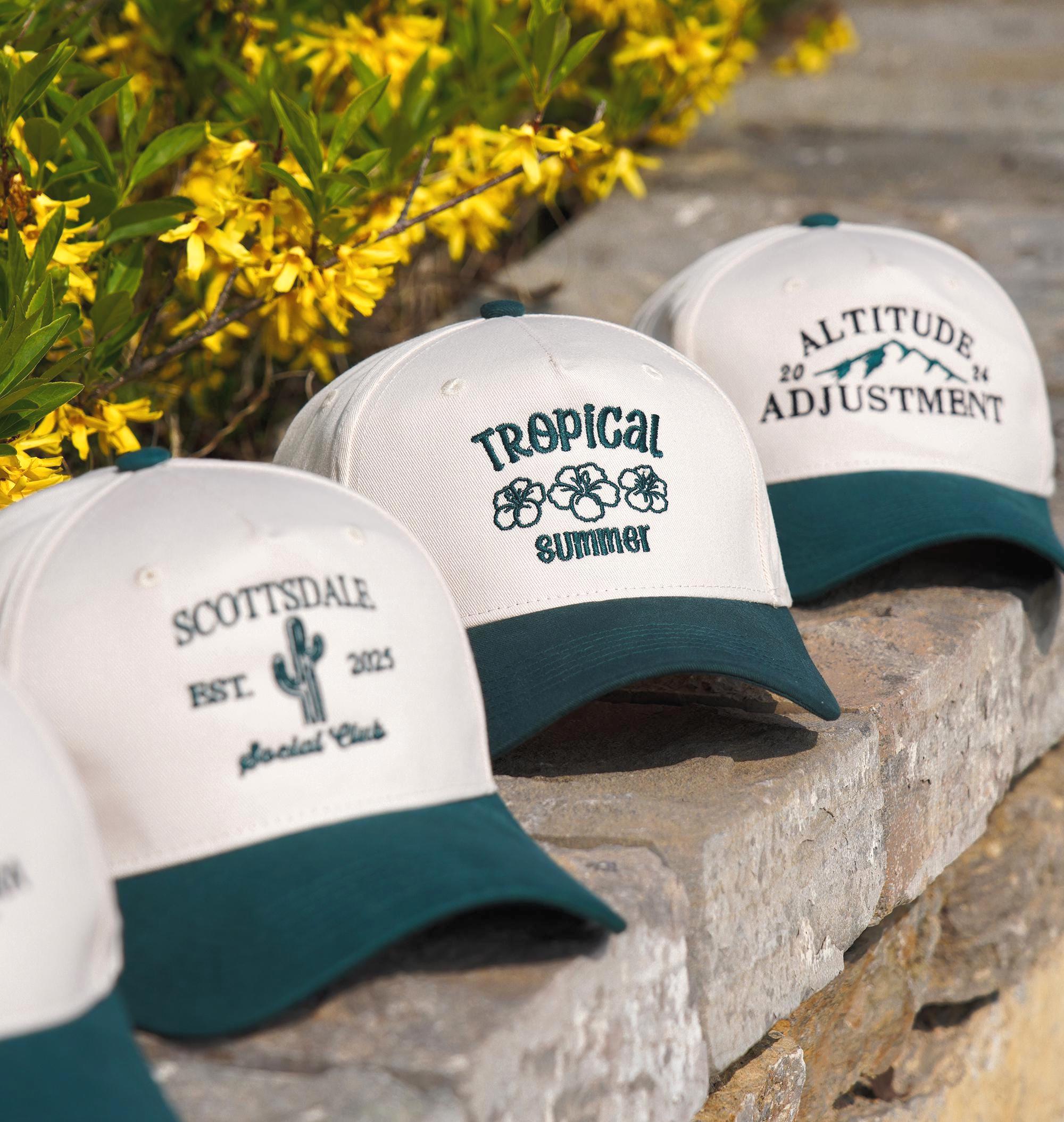 Custom Summer Trucker Caps, Personalized Embroidered Vintage Trucker ...