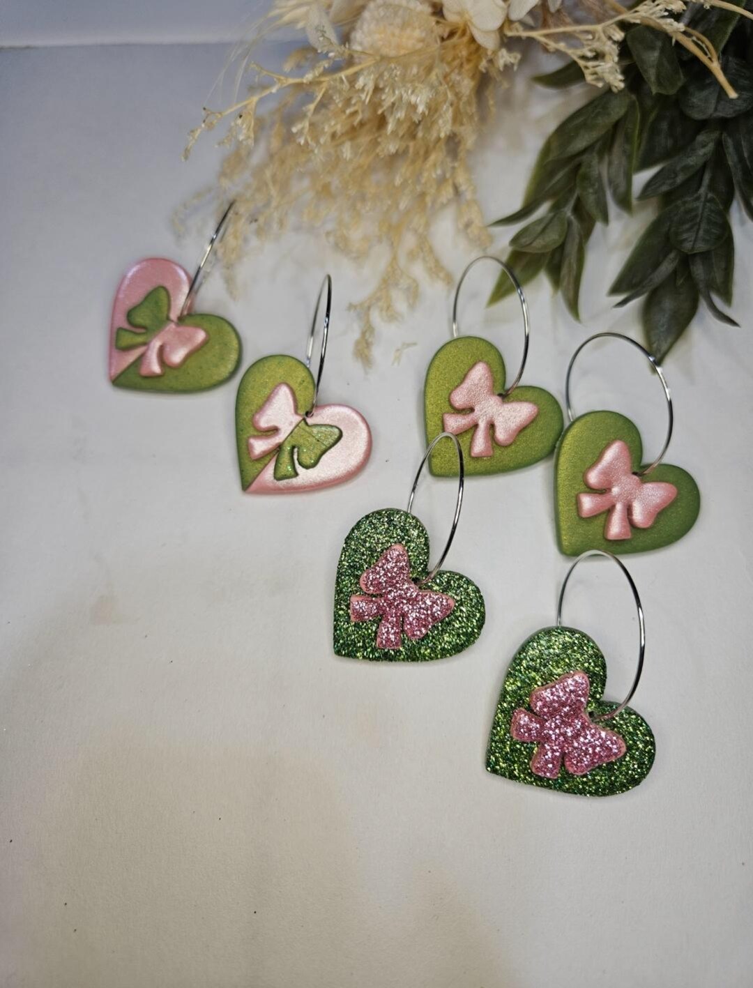 Clearance Sale- Wicked Movie Inspired Polymer Clay Earrings Pink Goes ...