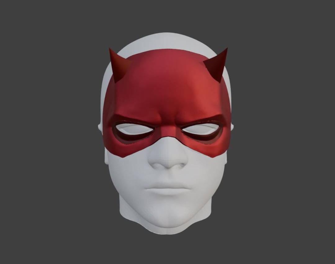Daredevil Faceshell 3D Print File - Etsy