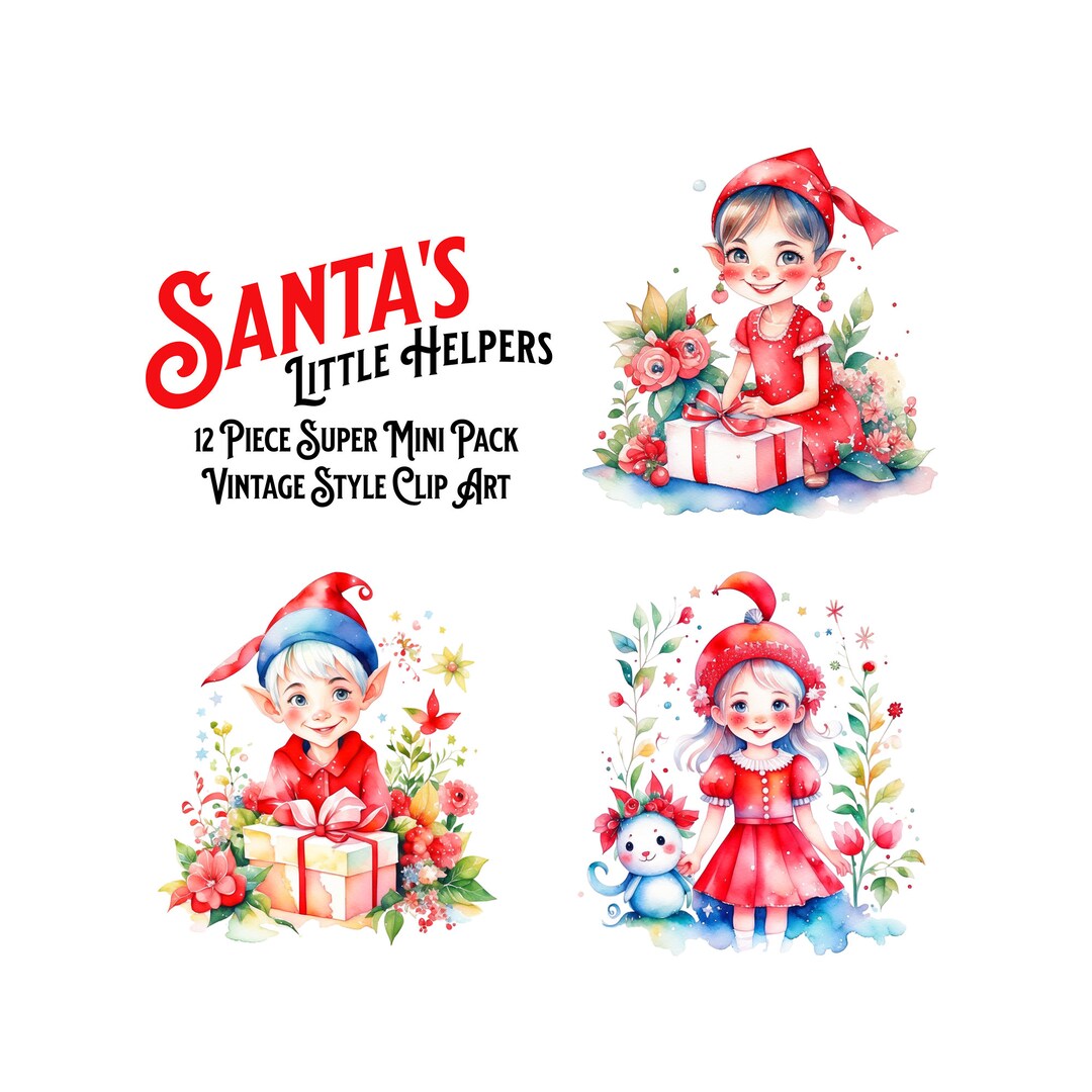 Santa's Little Helpers - Etsy