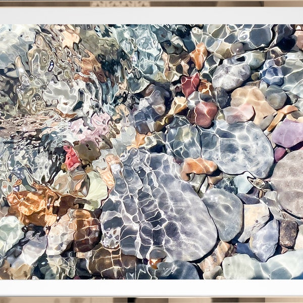 Lake Water Abstract Photo - Etsy