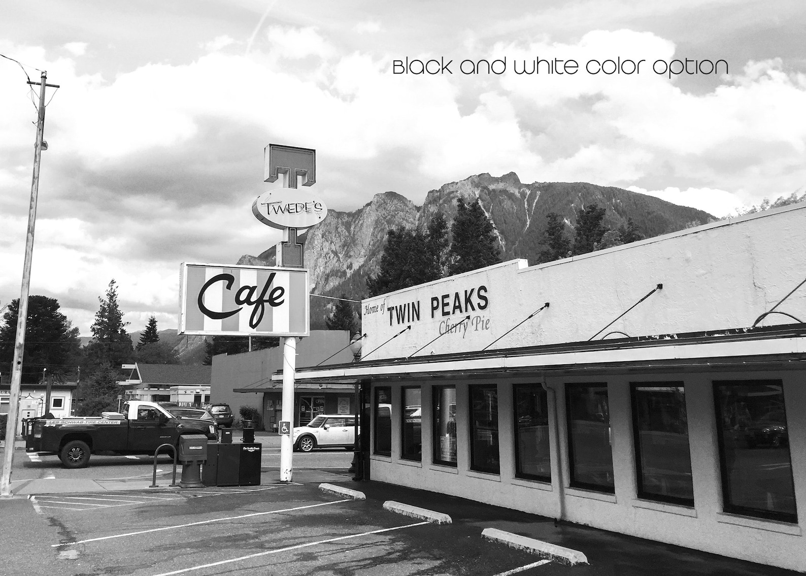 Double R Diner Photograph Twin Peaks Photo Print Twedes Cafe - Etsy