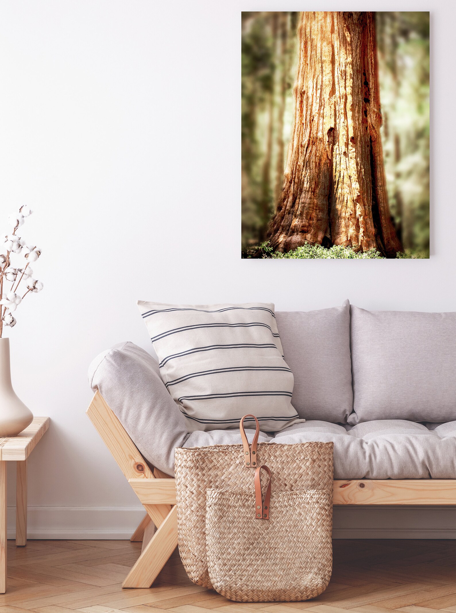 Giant Sequoia Tree Photograph | Large Redwood Tree Print | Forest Wall ...