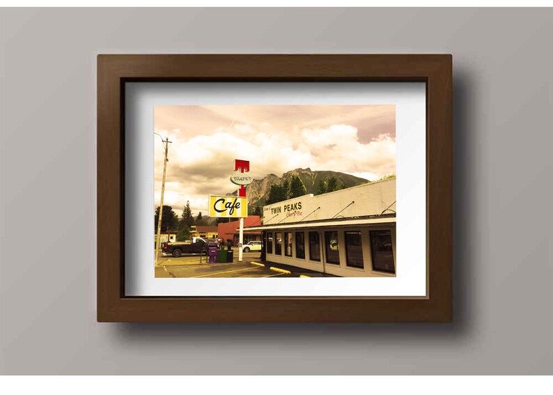 Double R Diner Photograph Twin Peaks Photo Print Twedes Cafe | Etsy