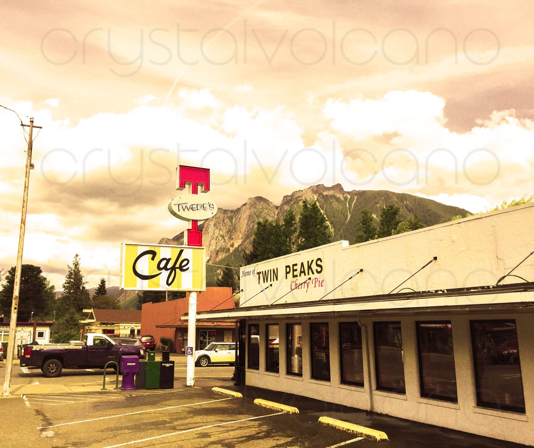 Double R Diner Photograph Twin Peaks Photo Print Twedes Cafe Photo