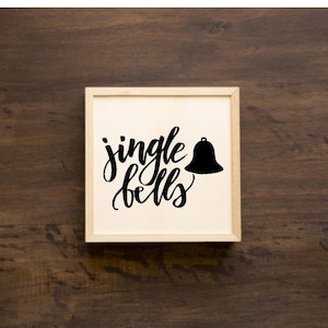 Jingle Bells Wall Sign / Vinyl Sticker Decal - Etsy