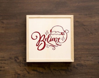 Believe Decal Wall Vinyl Sticker Family Kidsroom Decal Motivational ...