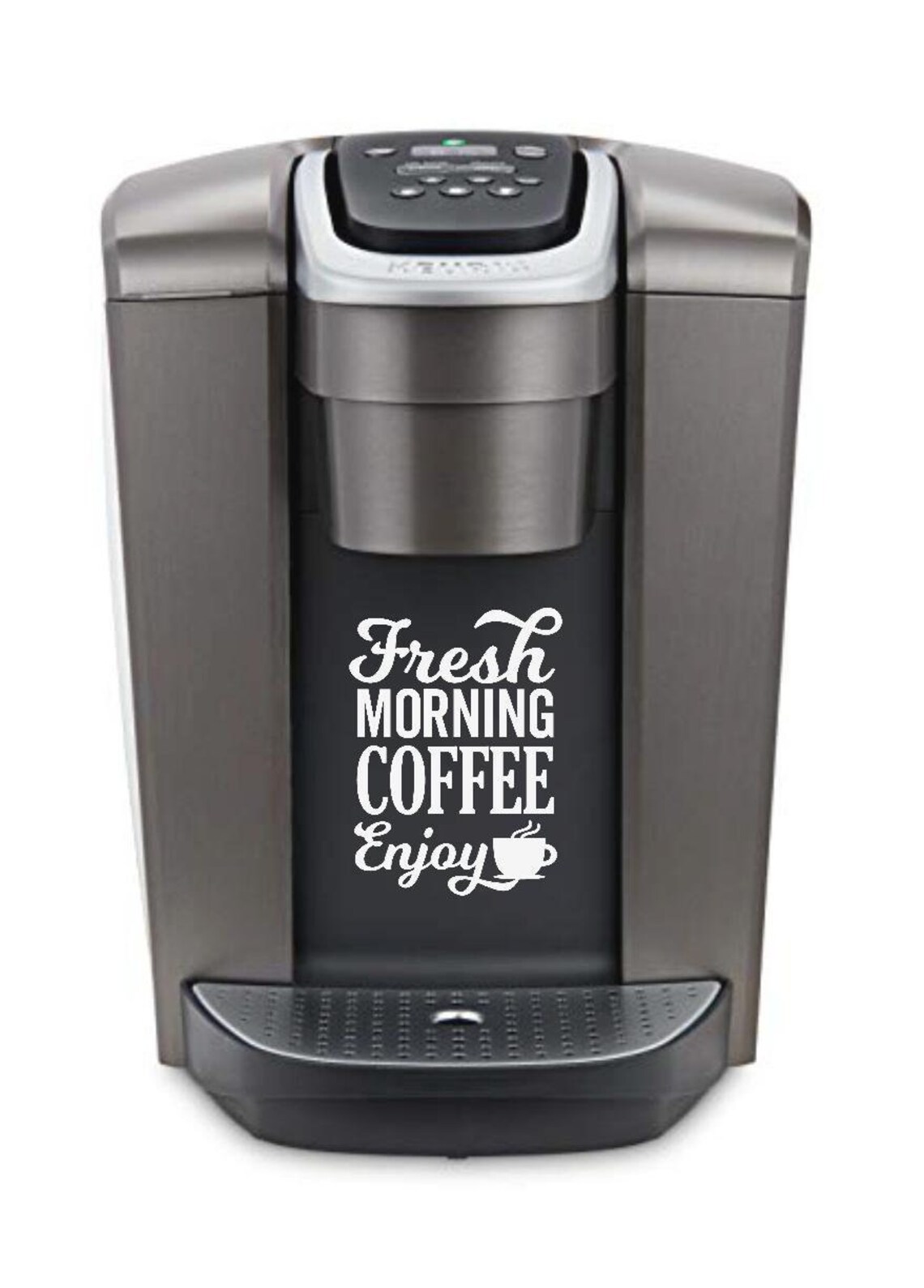 Fresh Morning Coffee Enjoy Keurig Sticker Decal - Etsy