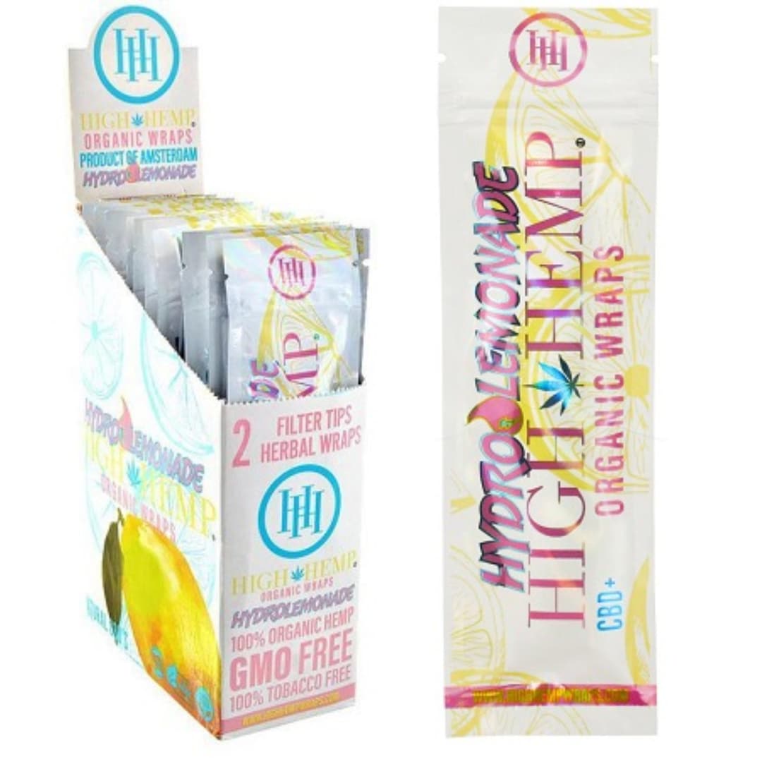 High Hemp Hydro Lemonade Organic Wraps GMO Free Vegan Approved - Etsy