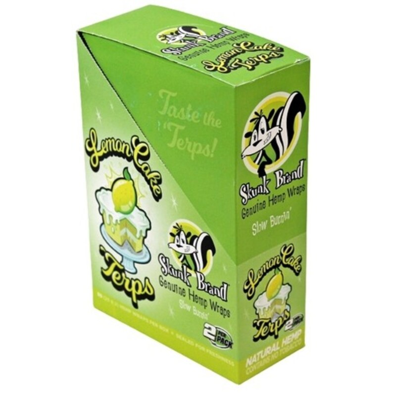 Skunk Brand Terp Enhanced Lemon Cake Hemp Wraps 2 per Pack - Etsy