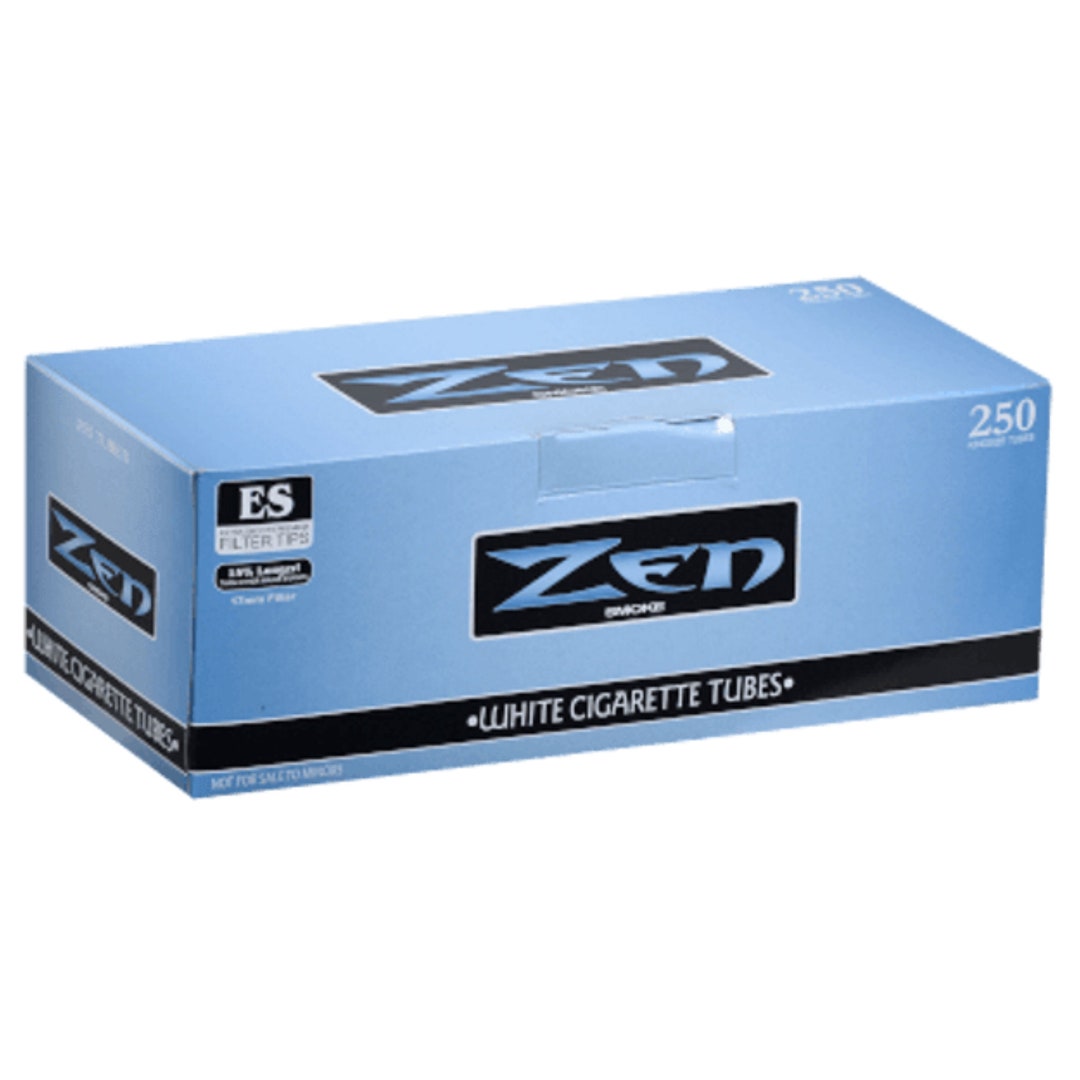Zen White Light 100 Mm 100's Cigarette Filter 250 Tubes - Etsy