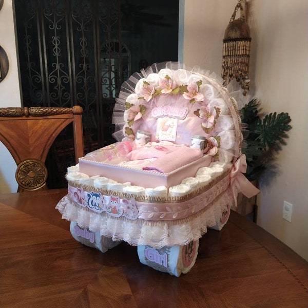 Stroller Diaper Cake - Etsy