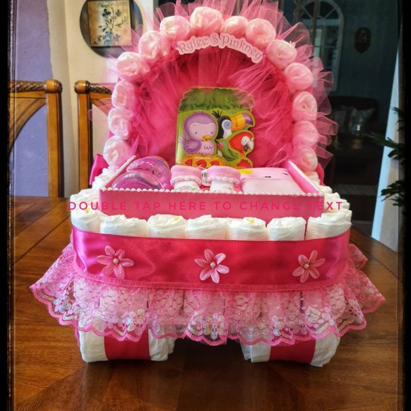 Diaper Cake Bassinet - Etsy