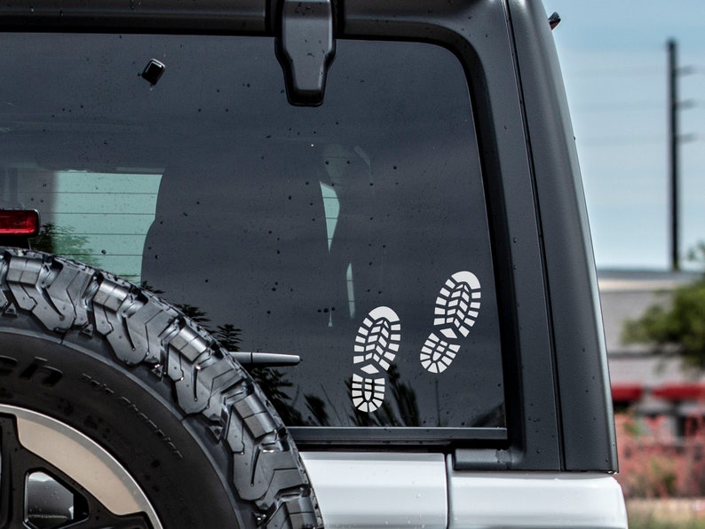 Shoe Prints SVG - Hiking Boot Sole Walking Foot Prints Printable Clipart Cut File, Instant ...