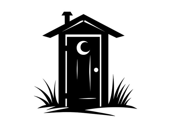 Clip Art Outhouse Door