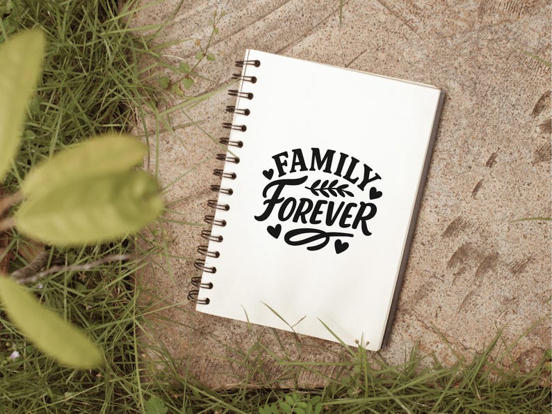 Family Forever SVG - Family Quote Love Home Wall Decor Keepsake Quote ...