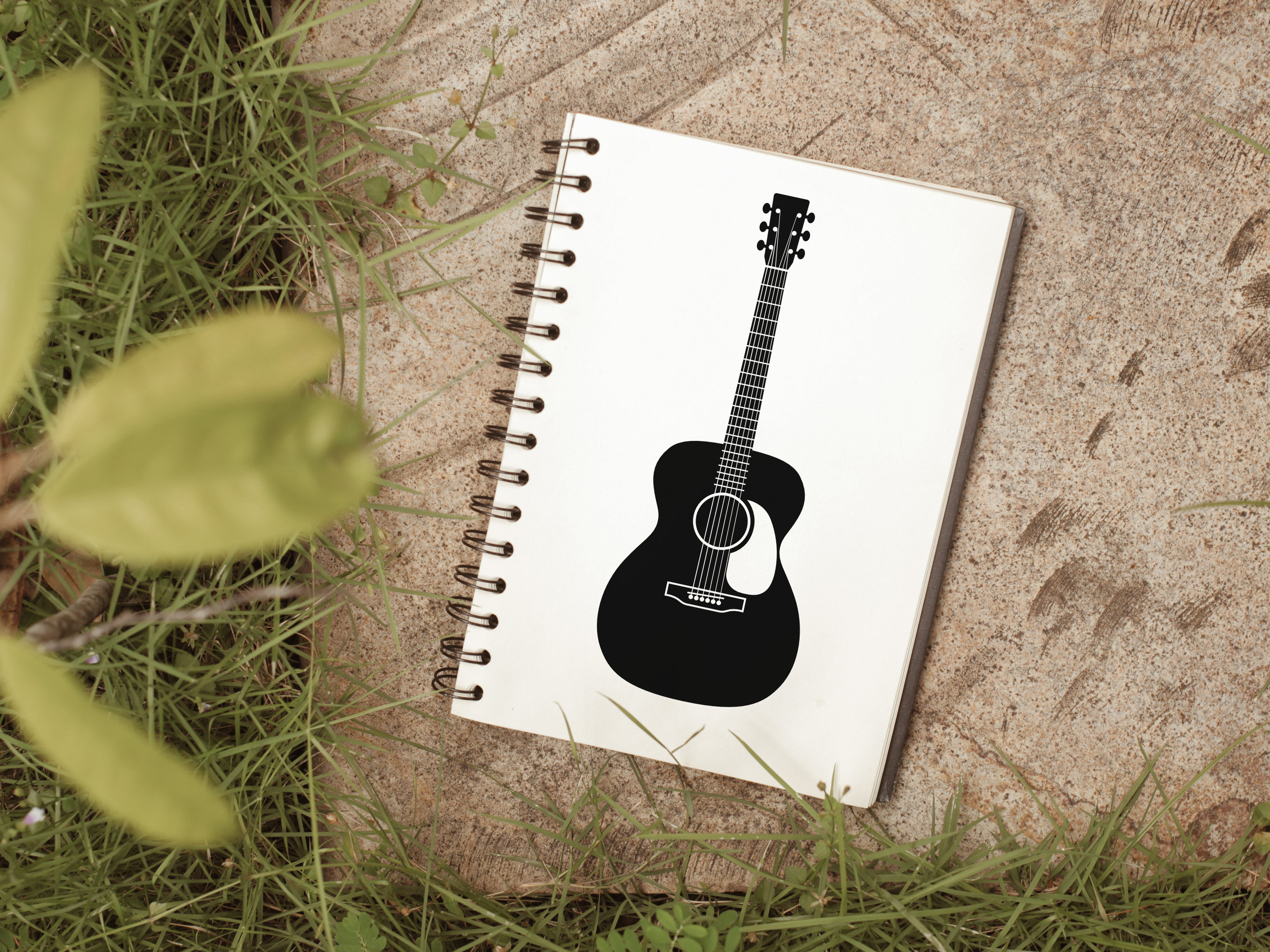 Acoustic Guitar SVG Country Folk Music Instrument Printable - Etsy