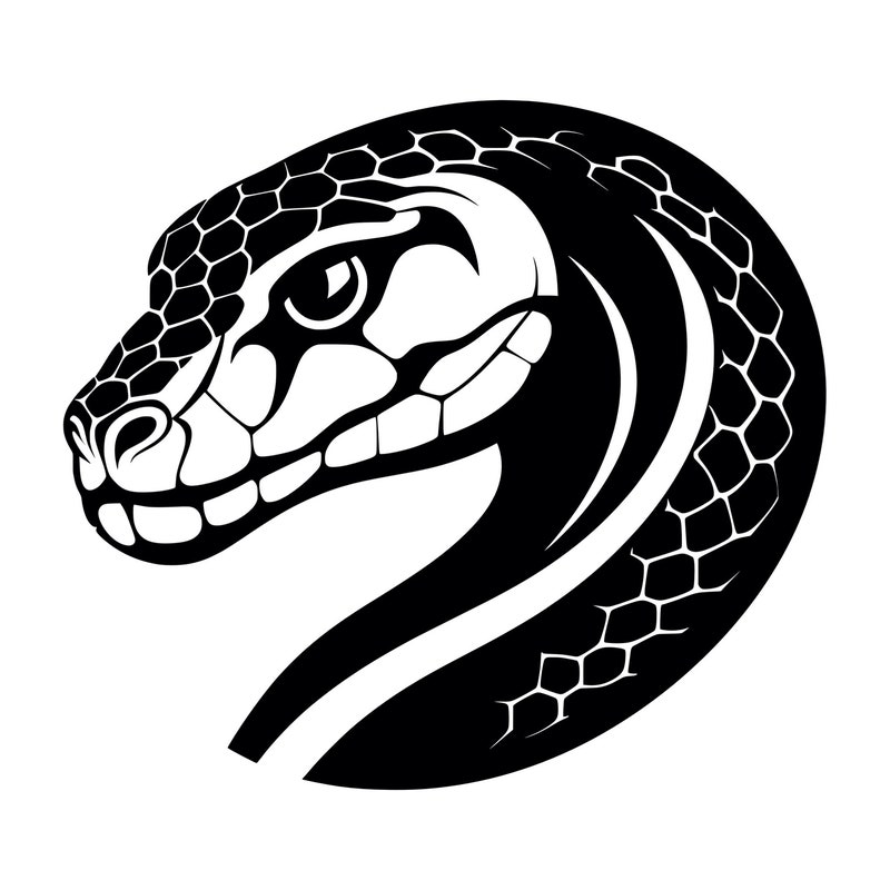 Serpent Svg - Etsy