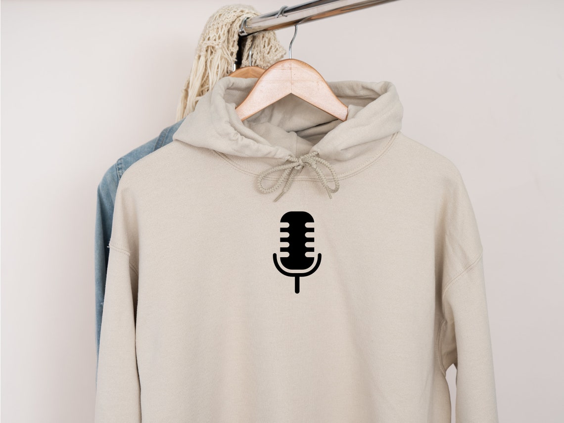 Microphone SVG, Podcast Mic Silhouette, Microphone Clipart, Microphone ...