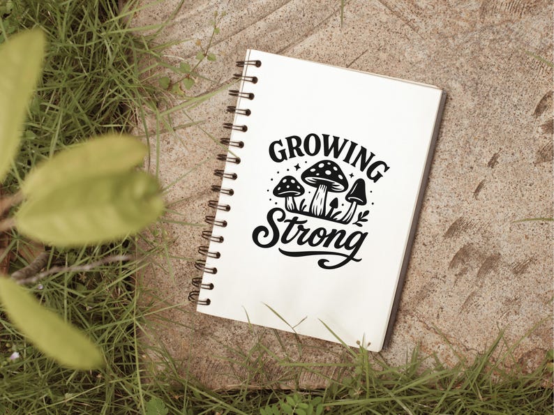 Growing Strong SVG - Inspirational Quote Positive Words Growth Mindset ...