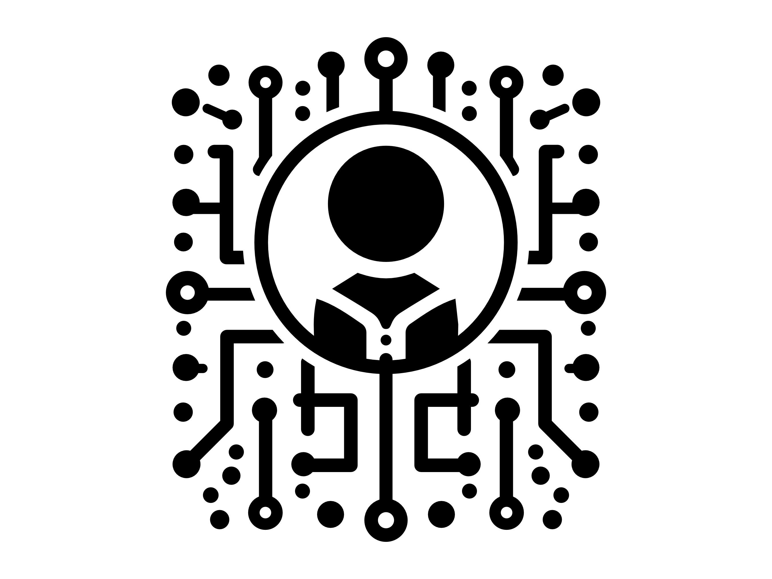 Artificial Intelligence SVG AI Machine Learning Technology Printable ...