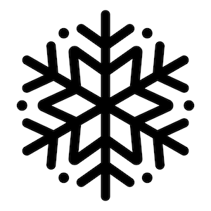 Snowflake SVG Snowflake Silhouette Winter Clip Art Christmas Snowflake ...