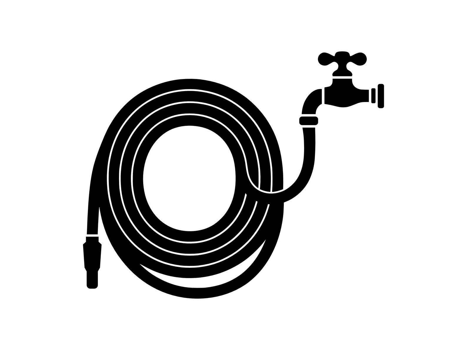 Garden Hose SVG - Water Hose Faucet Tap Gardening Plants Yard Printable ...