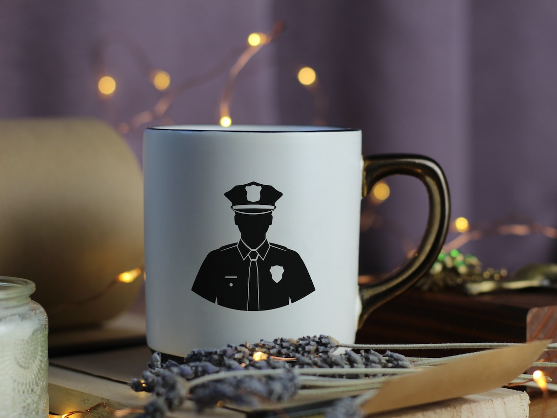 Police Officer SVG - Cop Law Enforcement Policeman Printable Clip Art ...