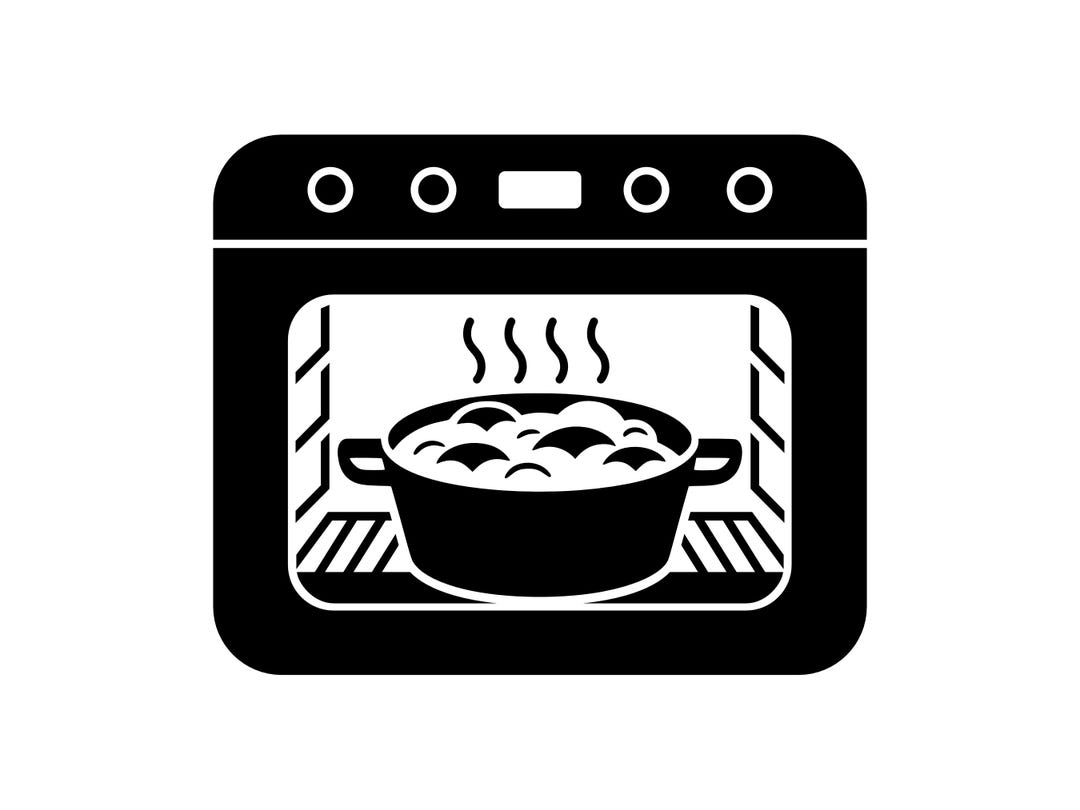 Oven SVG - Cooking Baking Kitchen Stove Food Prep Printable Clip Art ...