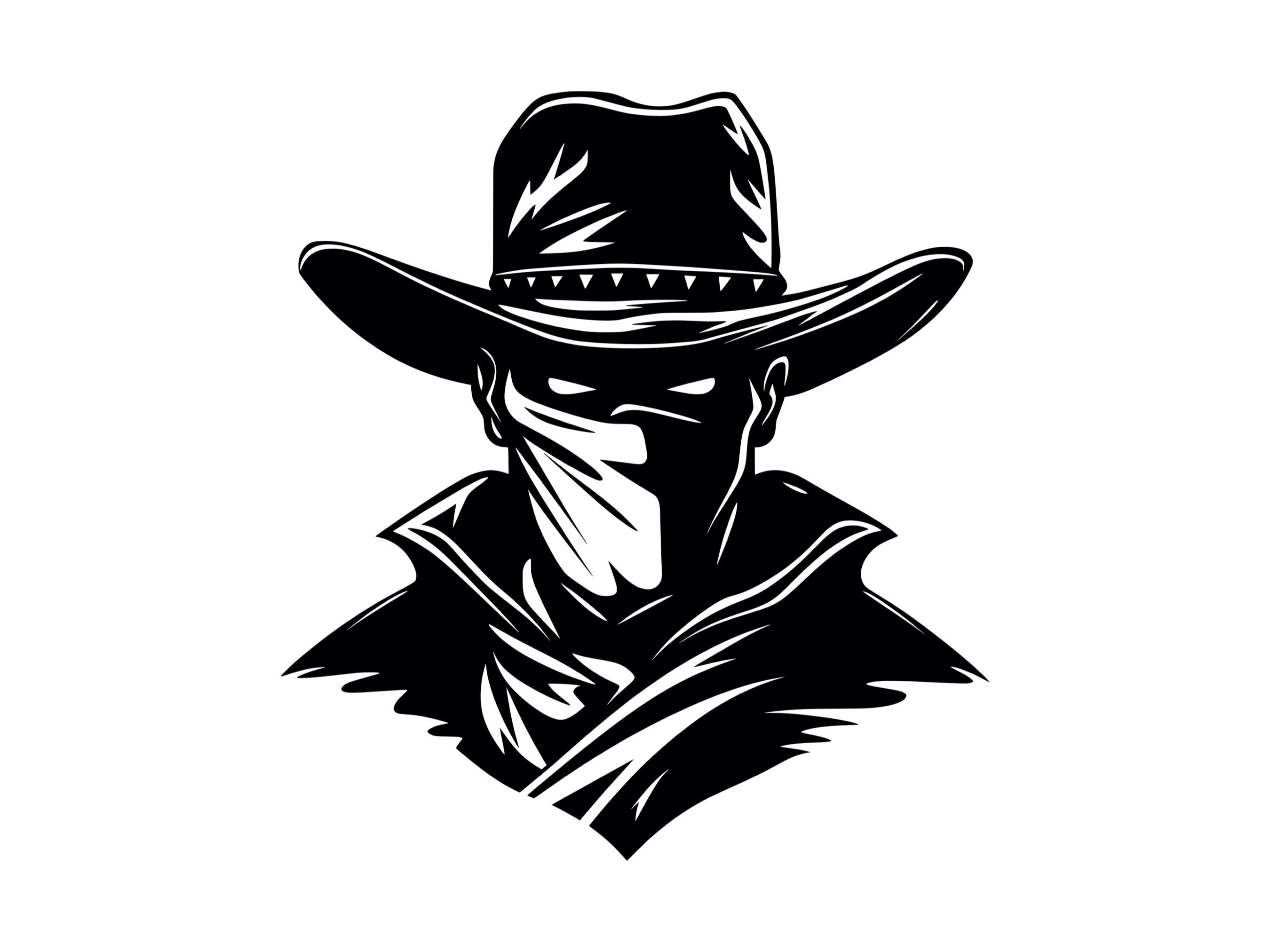 Outlaws Silhouette Clip Art 920+ Outlaws Silhouette Stock