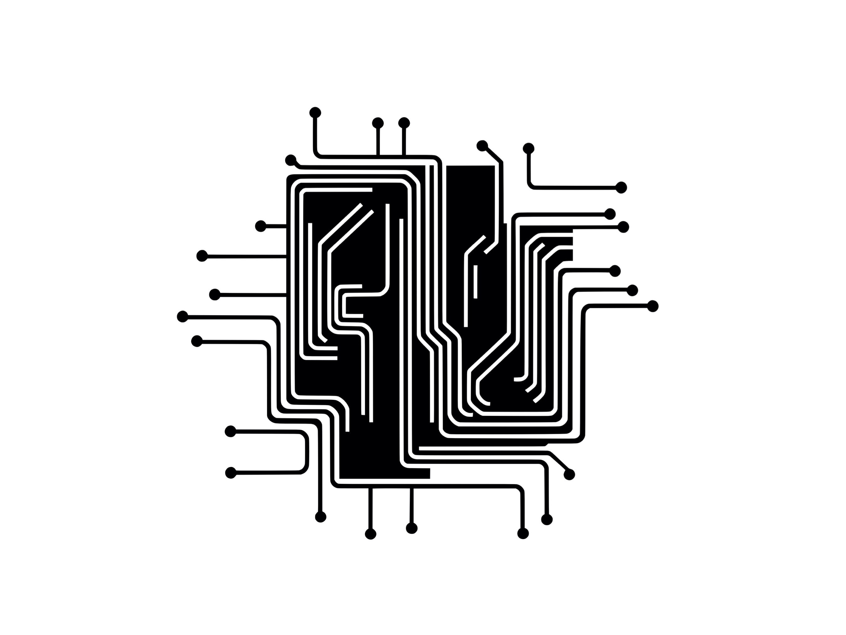 Circuit Board Vector