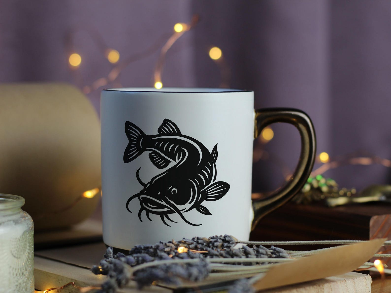 Catfish SVG - Fishing Lover Freshwater Fish River Fishing Fisherman ...