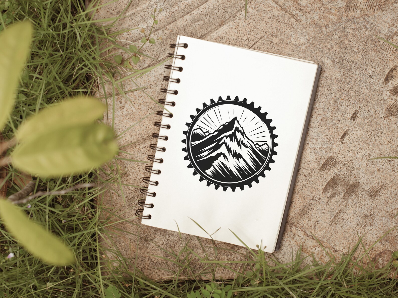 Mountain Bike Chain Ring SVG - Trail Bike Sprocket Wheel Silhouette ...