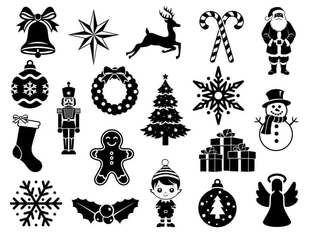 Christmas SVG Bundle - Christmas Decoration Holiday Season Printable ...