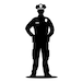 Police Officer SVG - Cop Law Enforcement Constable Silhouette Clip Art ...