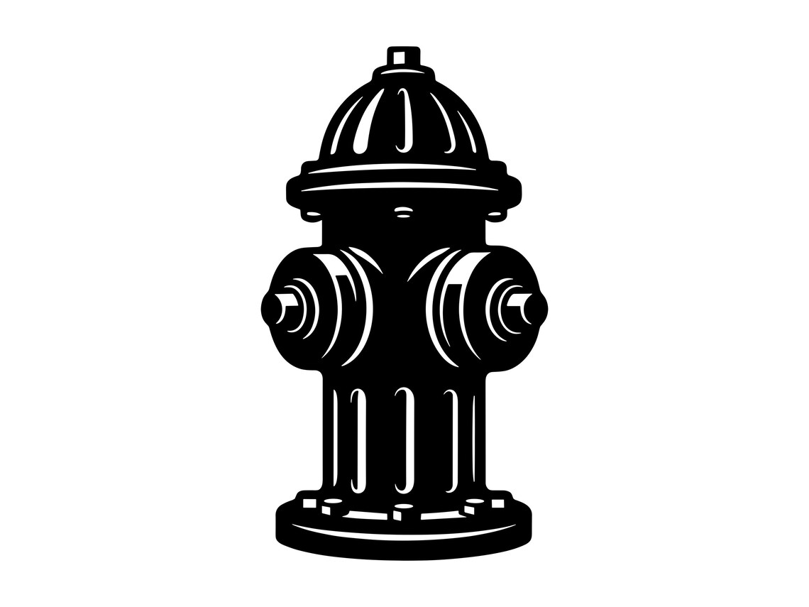 Fire Hydrant SVG - Firefighter Gift Fire Department Fire Hydrant ...