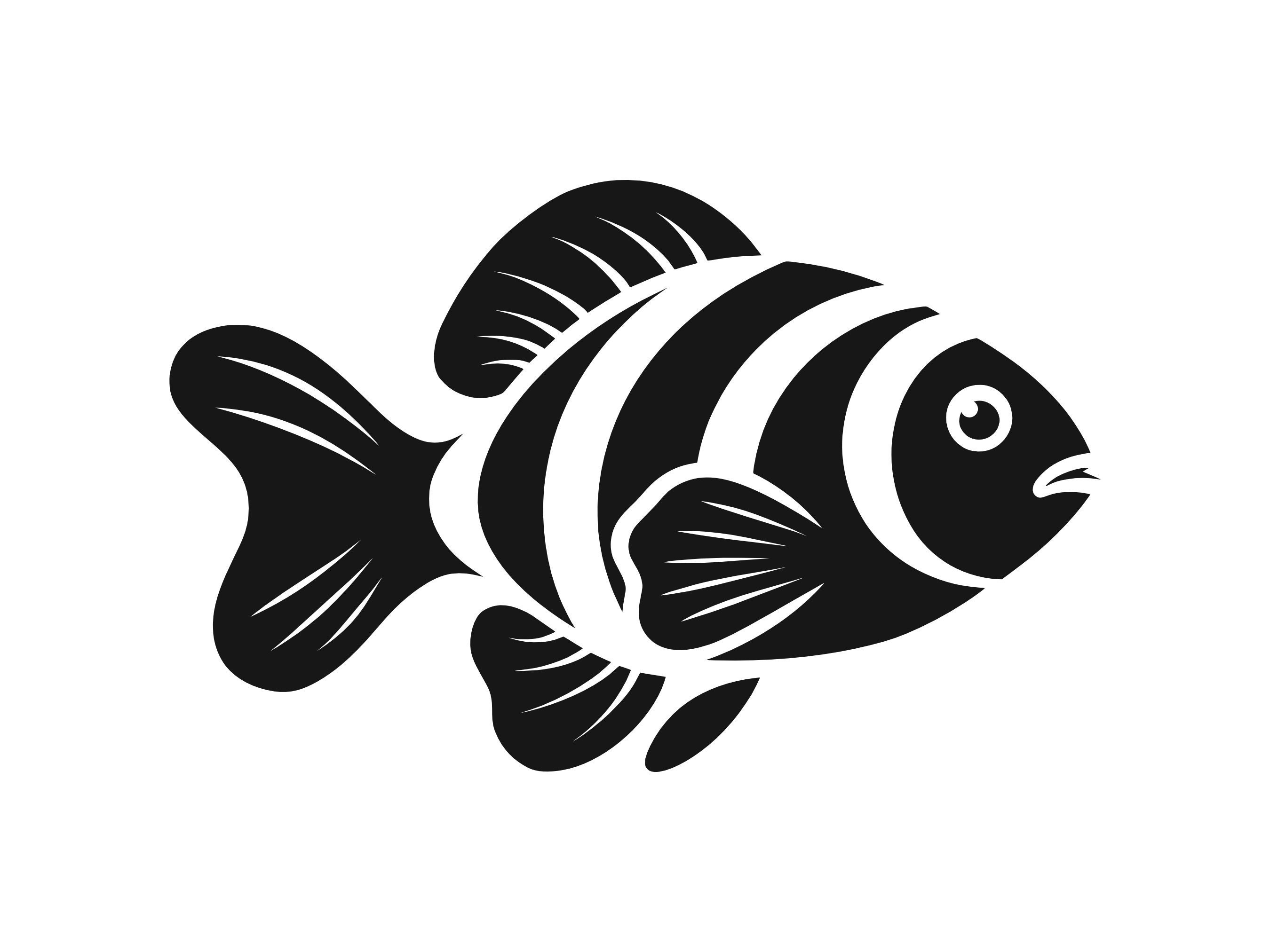 Fish SVG Cartoon Fish Sea Life Ocean Marine Animals - Etsy