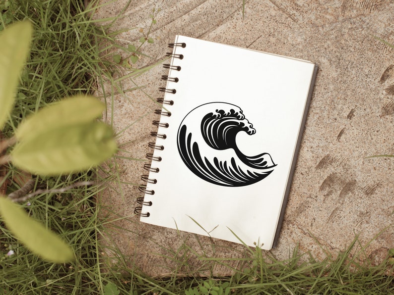 Ocean Wave SVG Deep Sea Ocean Tsunami Tidal Wave Nature - Etsy
