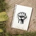Raised Fist SVG - Clenched Protest Riot Fist Silhouette Clip Art Cut ...