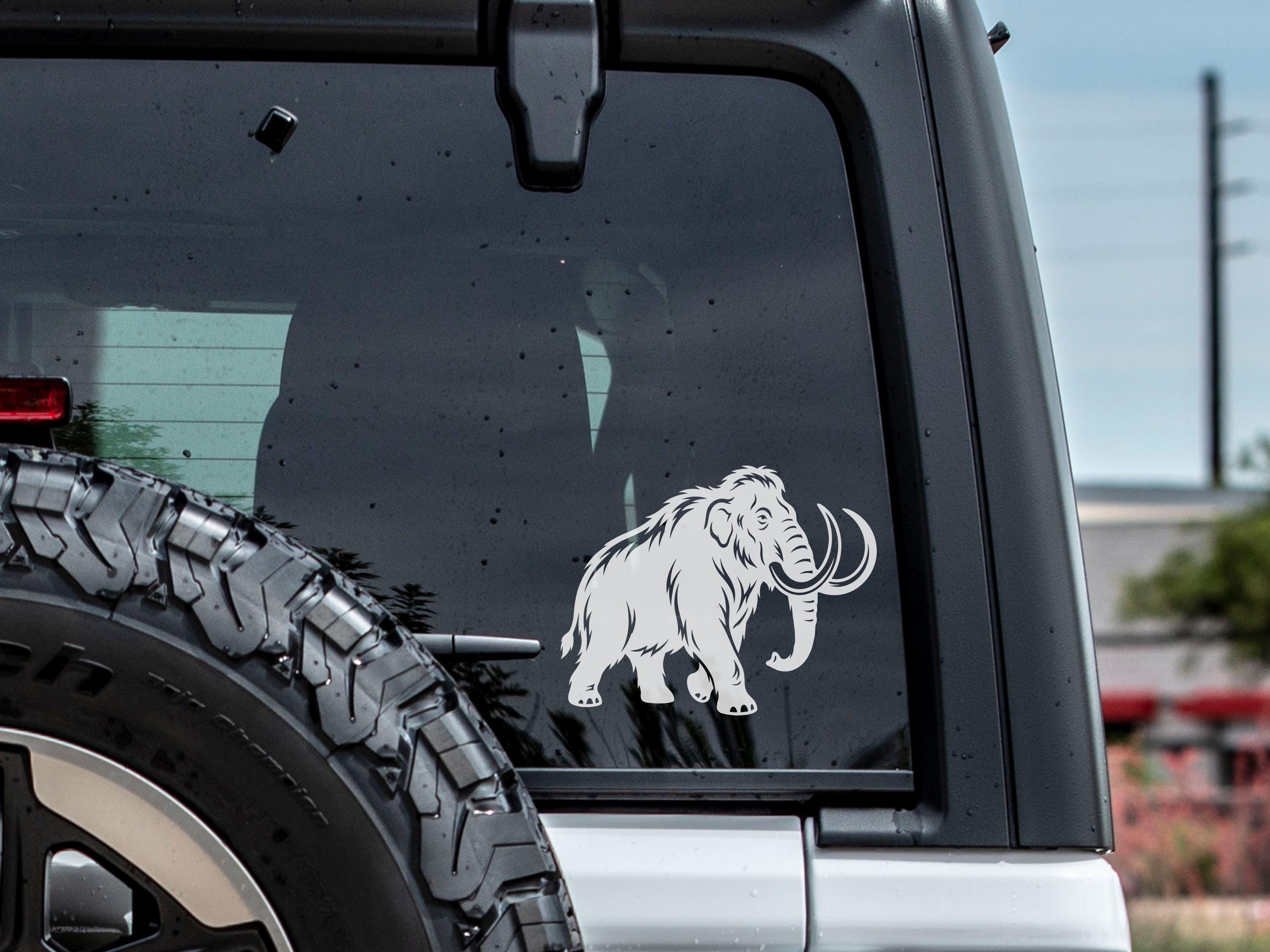Woolly Mammoth SVG - Ice Age Animal Prehistoric Wildlife Extinct ...
