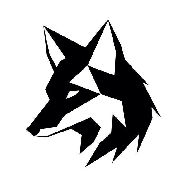 White Fox Logo Svg - Etsy