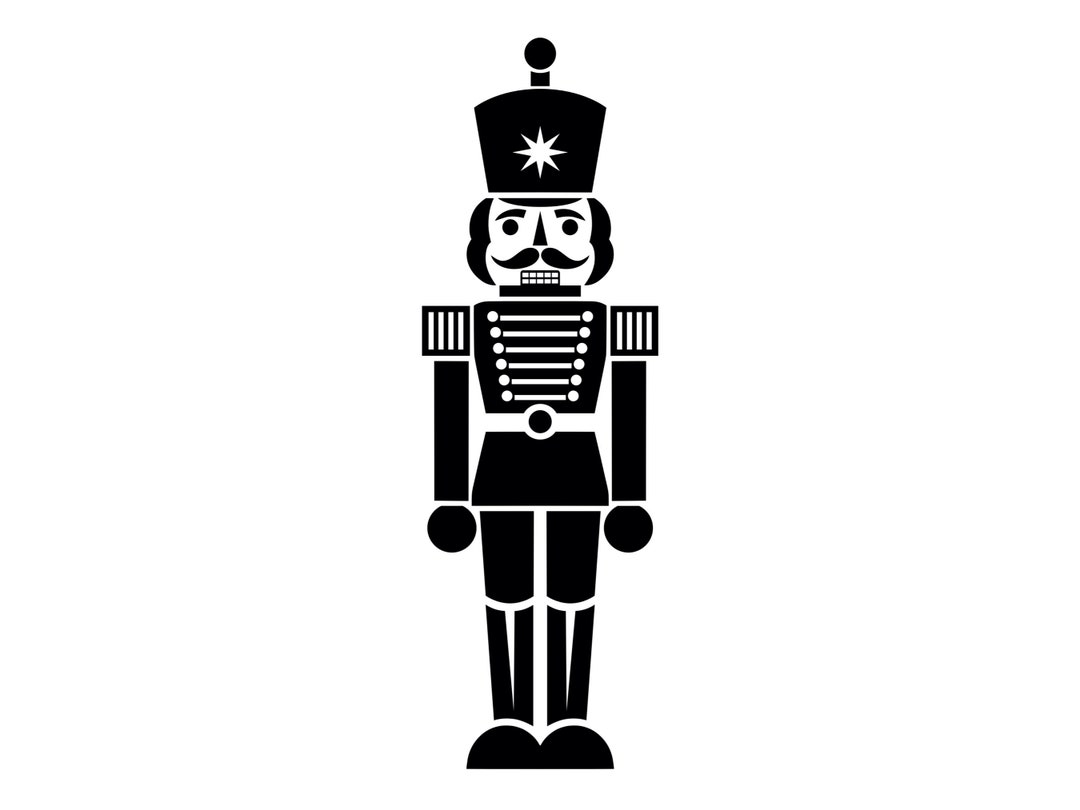 Nutcracker Soldier SVG - Christmas Nut Cracker Man Printable Clip Art ...