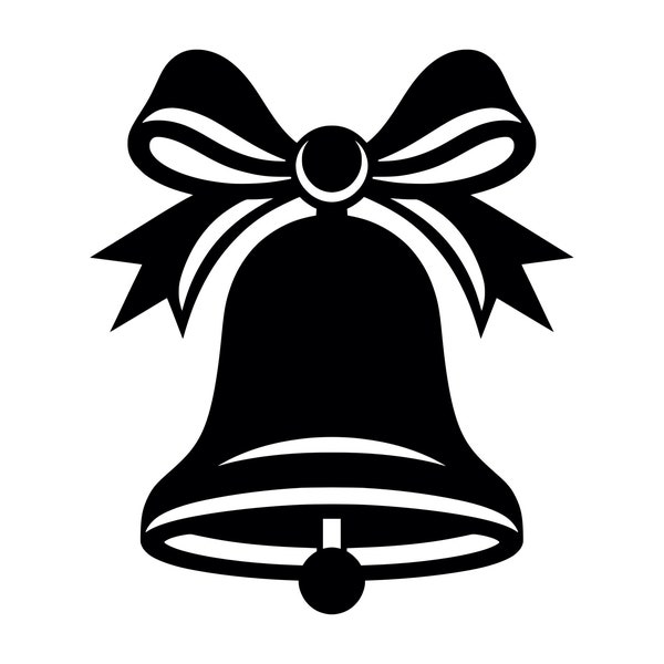 Silver Bell Ornament - Etsy