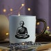 Meditating Monk SVG - Buddhist Monk Meditation Spiritual Zen Printable ...