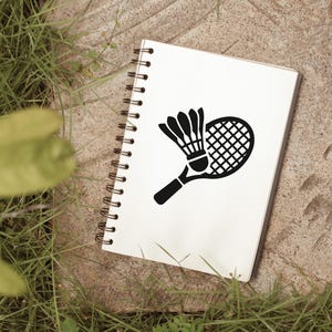 Badminton SVG - Racket Shuttlecock Sports Hobby Game Equipment ...