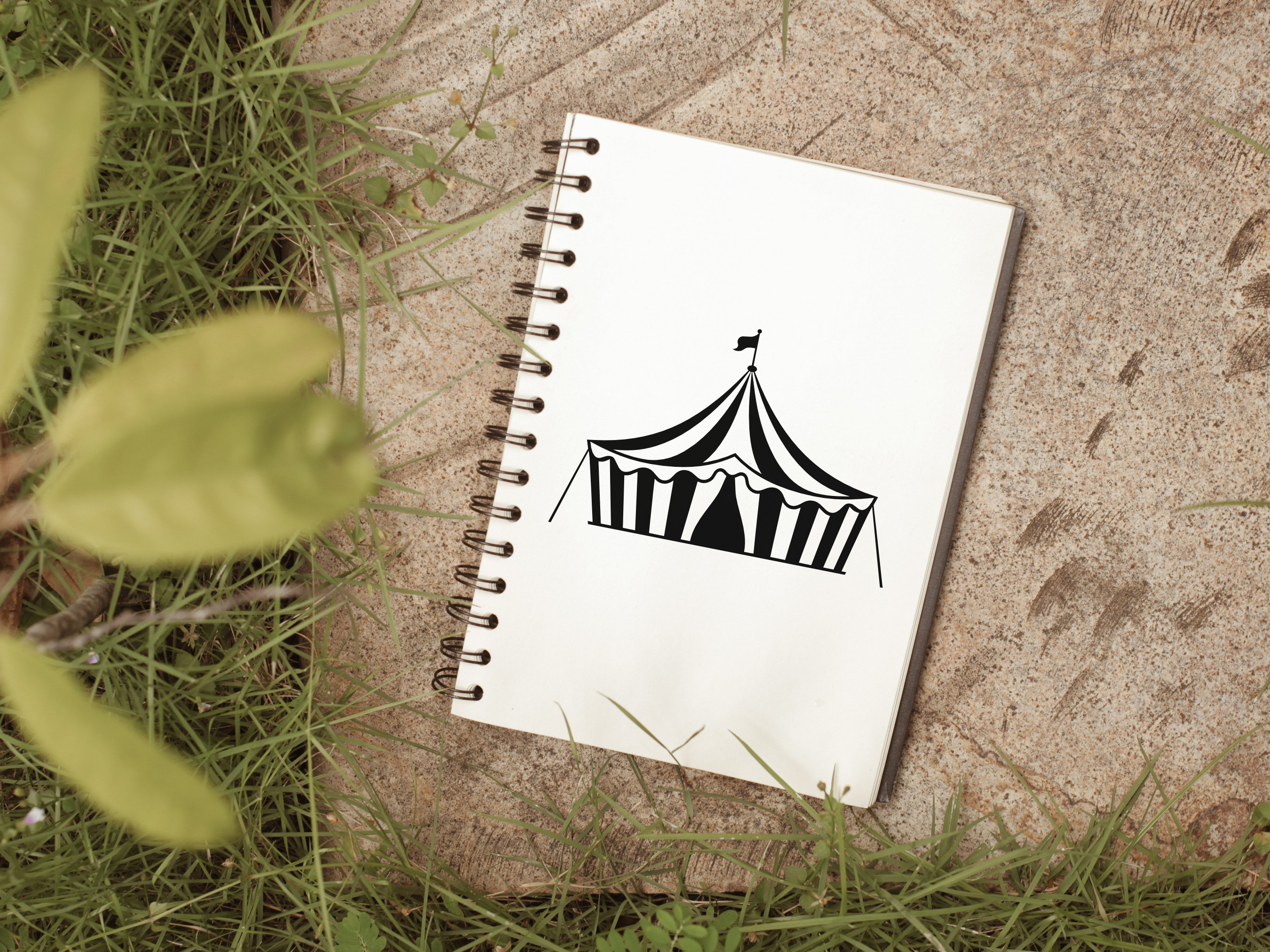 Zirkuszelt SVG - Messeparkplatz Zustand Zirkus Big Top Silhouette ...