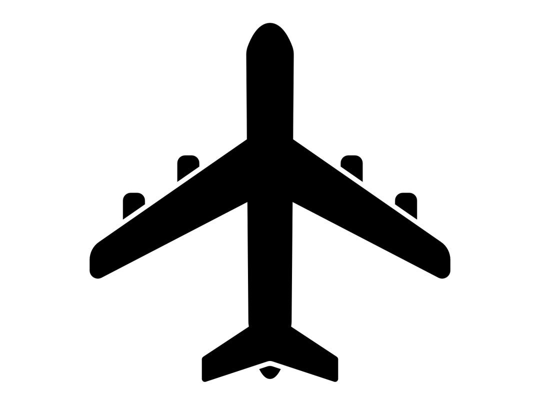 Plane SVG, Airplane Silhouette, Flying Clipart, Airliner Cut File ...