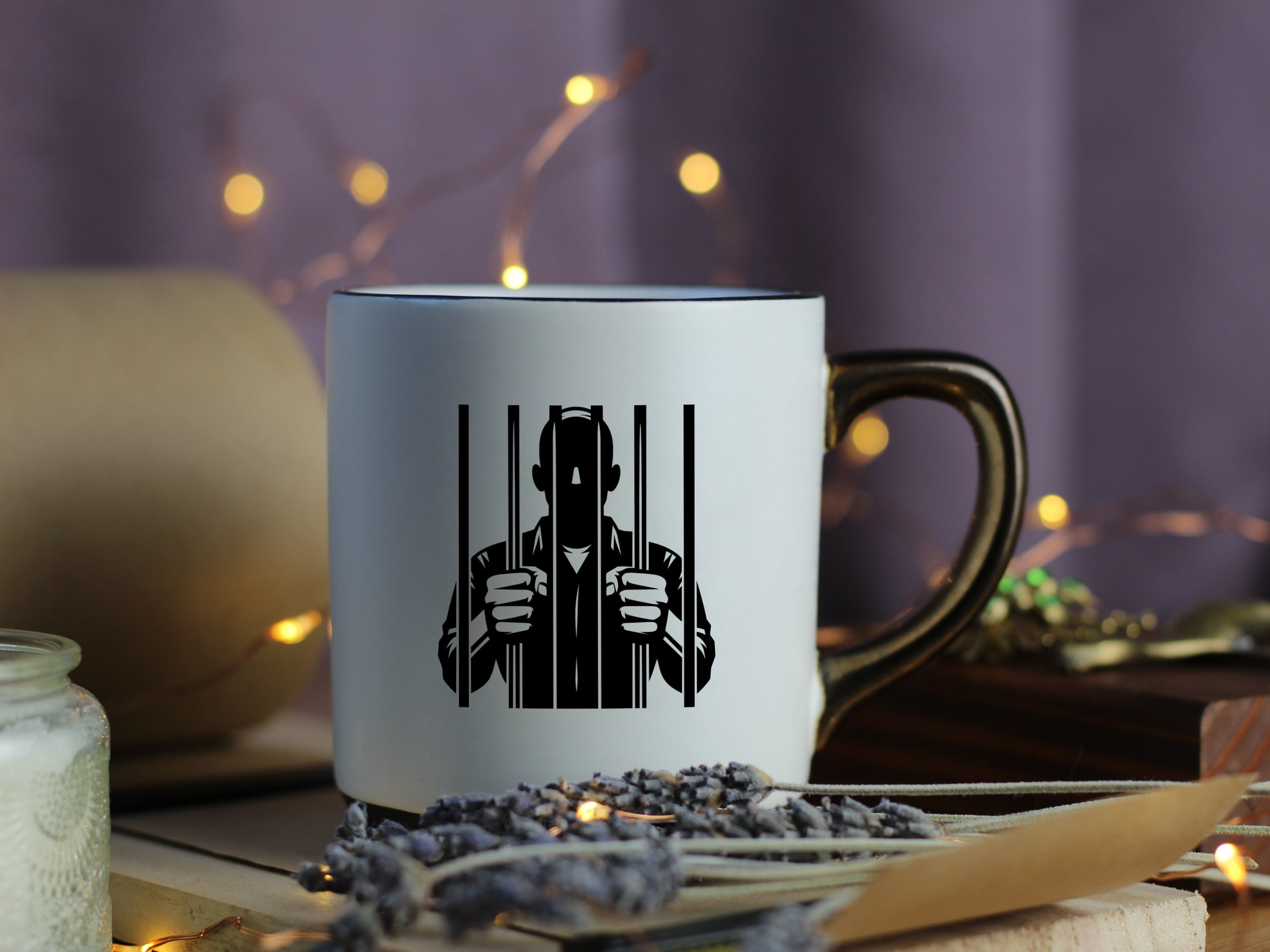 Prisoner SVG - Convict Prison Inmate Jail Criminal Silhouette Clip Art ...