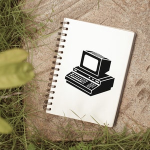 Retro Computer SVG - Old School PC 80s Technology Silhouette Clip Art ...