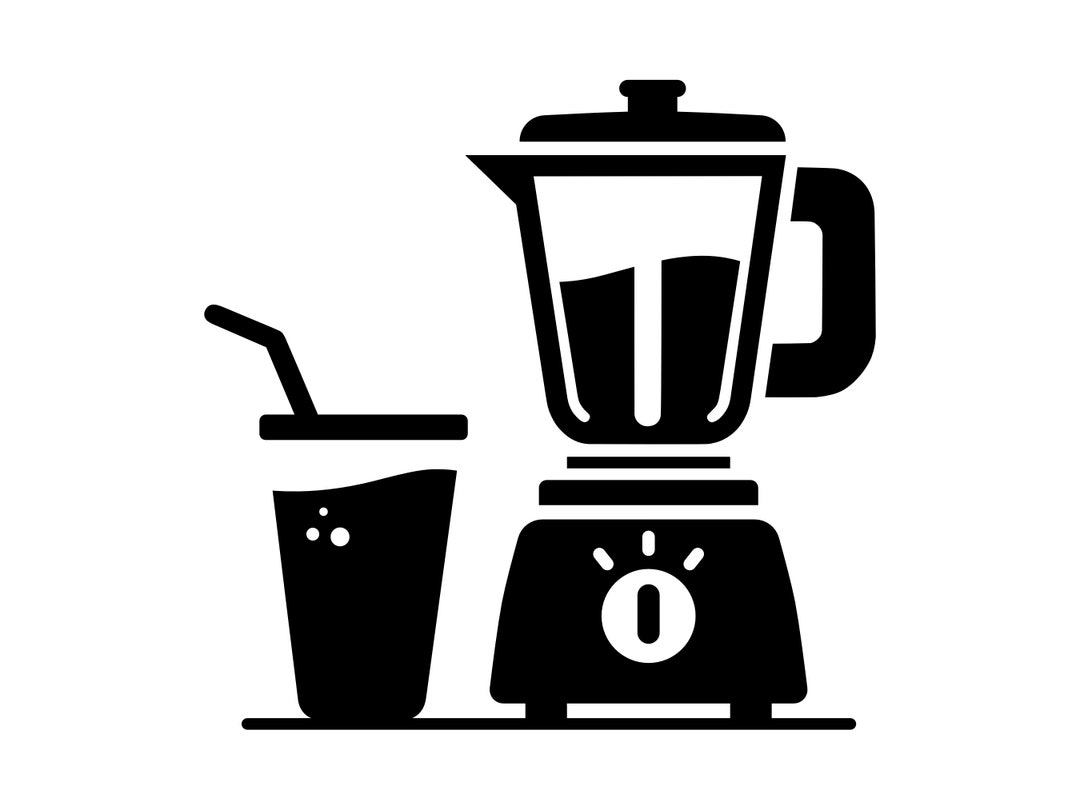 Blender SVG - Smoothie Juicer Food Processor Mixer Printable Clip Art ...